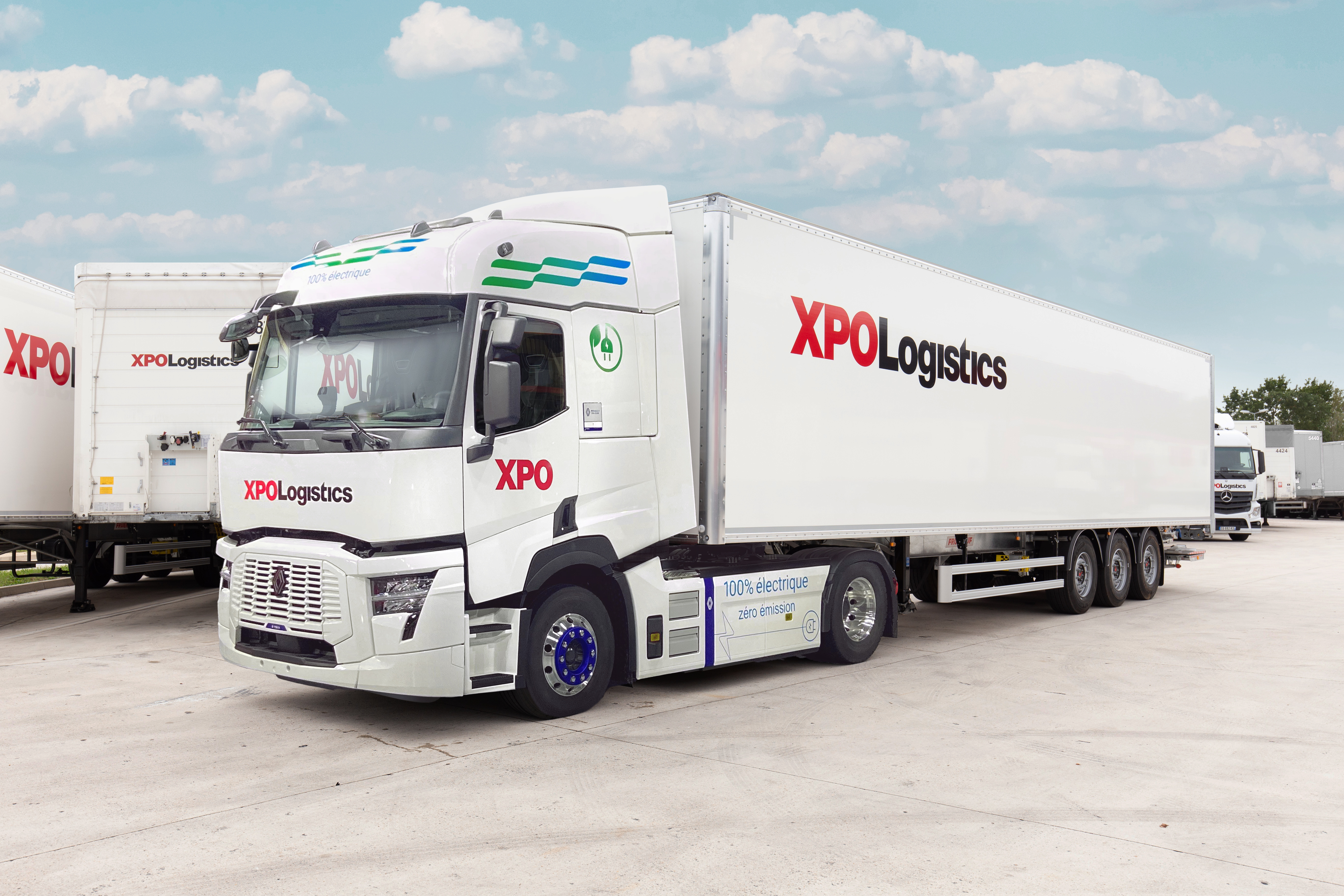 XPO Logistics strengthens its decarbonised fleet with an order for 165 Renault Trucks electric ...